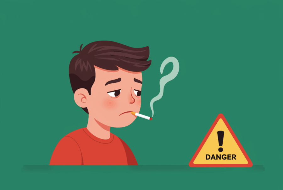 Choroby układu oddechowego a palenie papierosów - Recigar